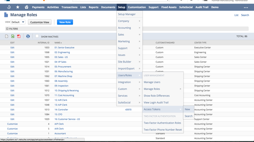 How to Set Up NetSuite Integration